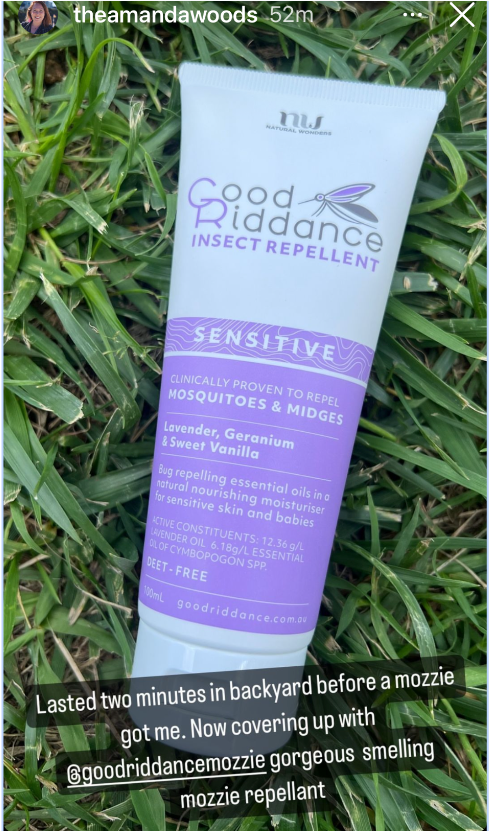 Travel Writer Amanda Woods gives Good Riddance a shout out